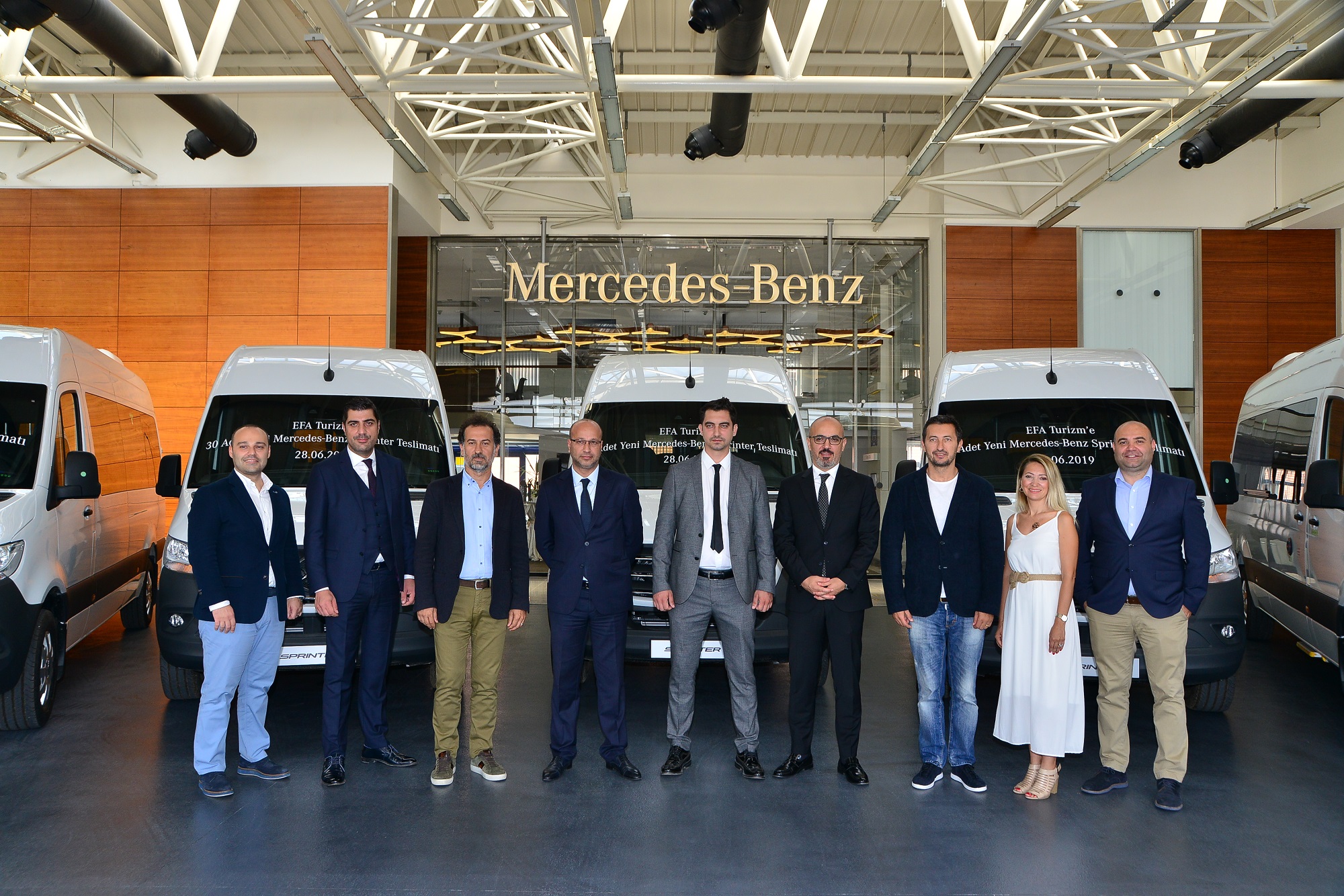 Mercedes-Benz Türk, yılın ilk Yeni Sprinter filo teslimatını ...