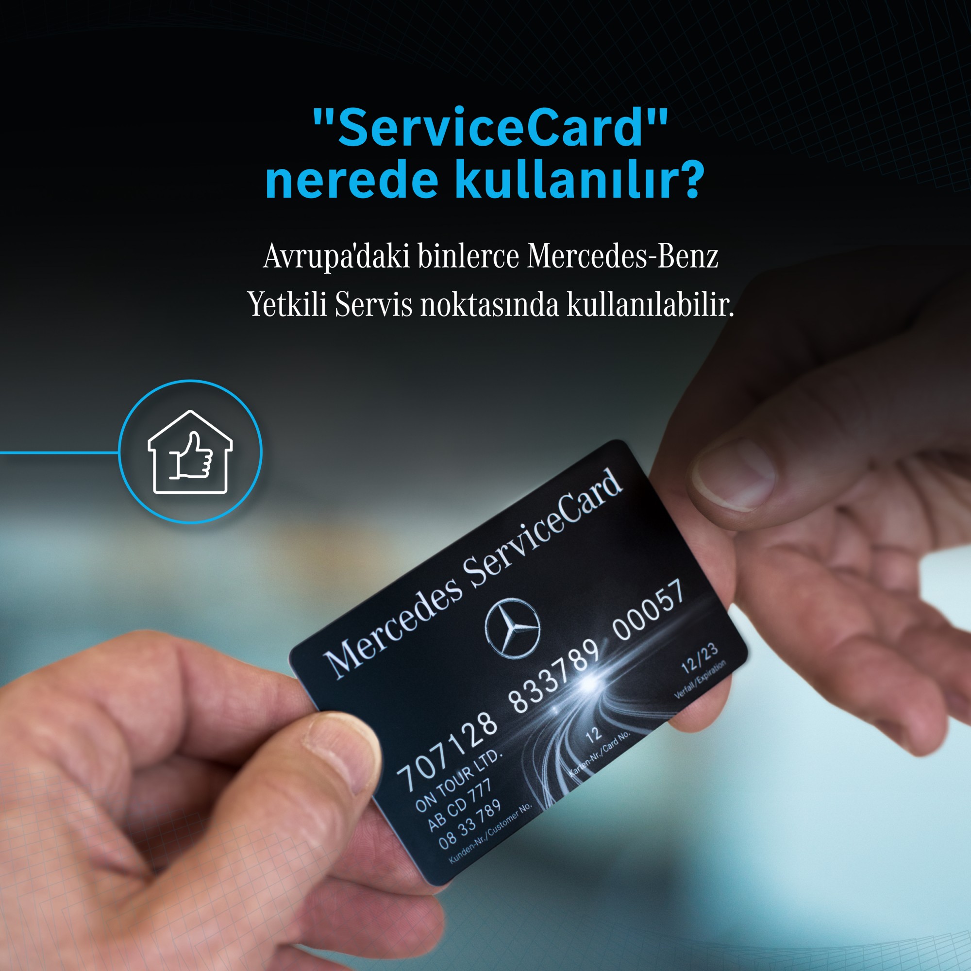 Mercedes-Benz Türk, Mercedes Service Card ile kamyon sahiplerine yurt ...