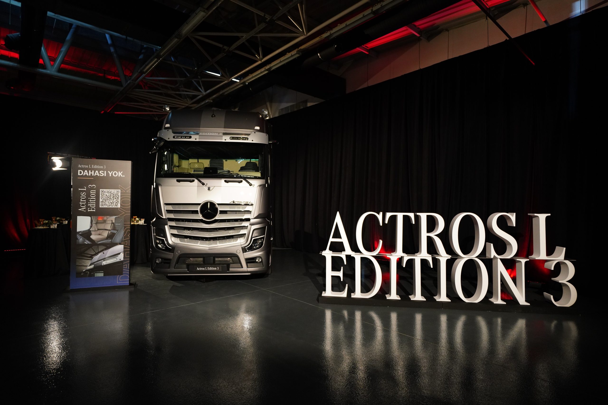 Actros L Edition 3 ilk kez Türkiye yollarında - Ulaşım Dünyası